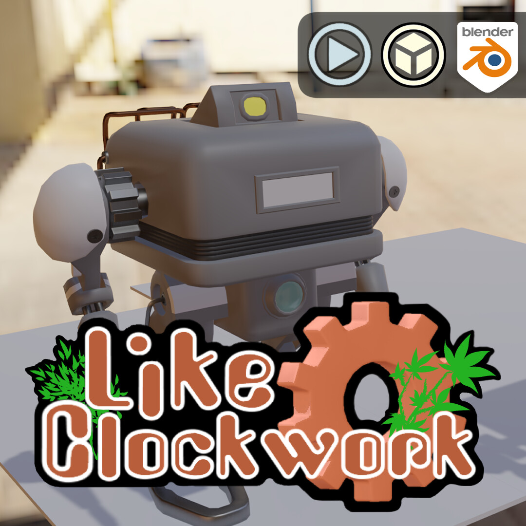 ArtStation - "Like Clockwork" character showcase