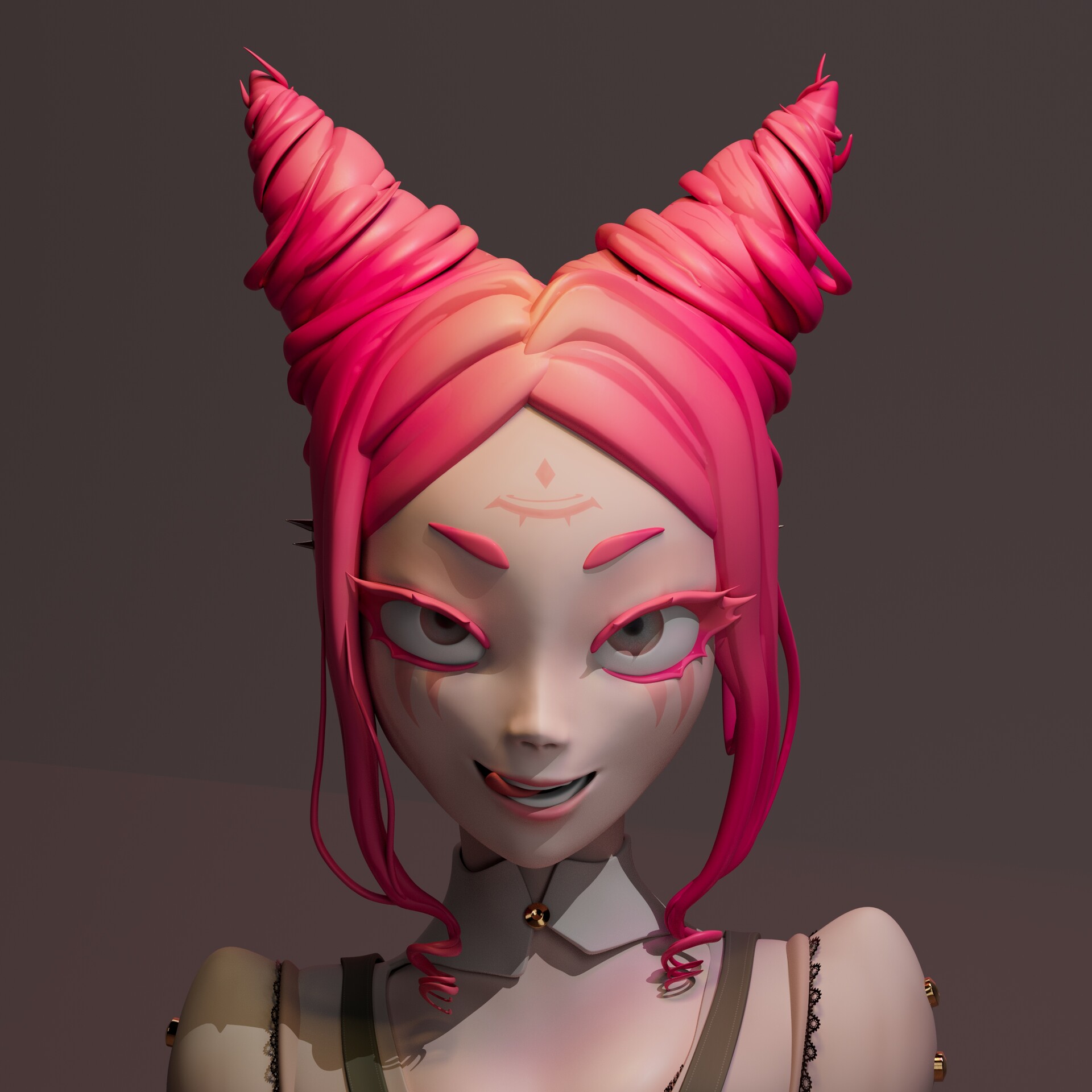 ArtStation - Pink Girl