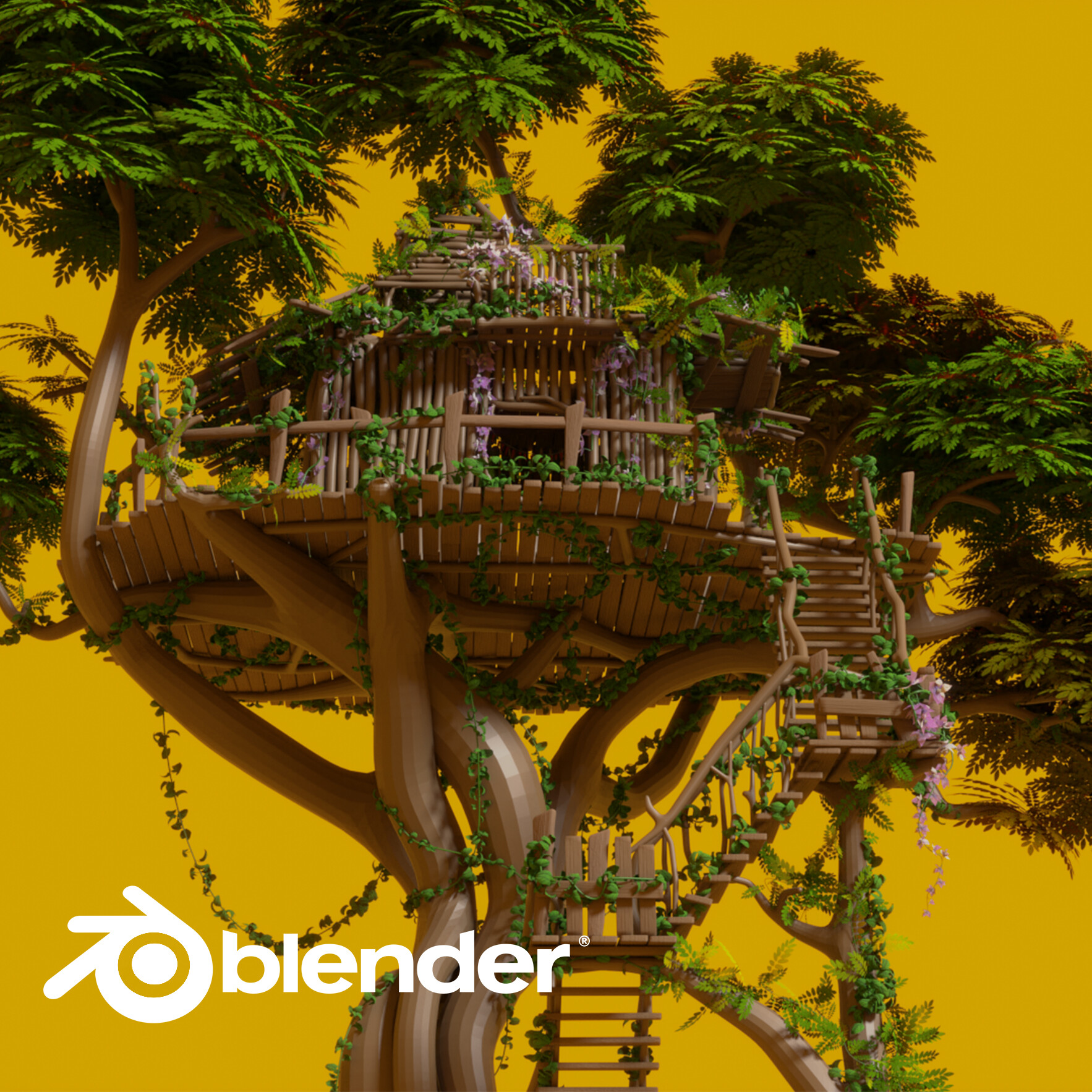 ArtStation - Tree House