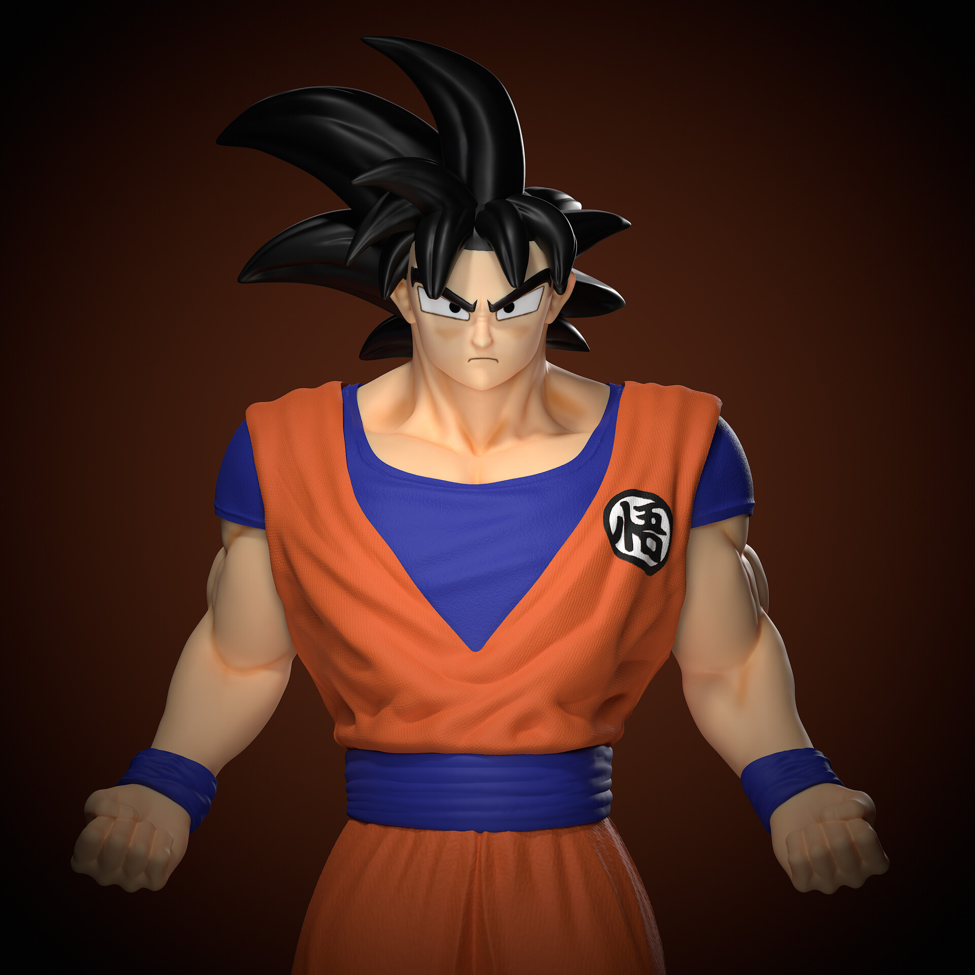 ArtStation - Goku 3D Fan Art