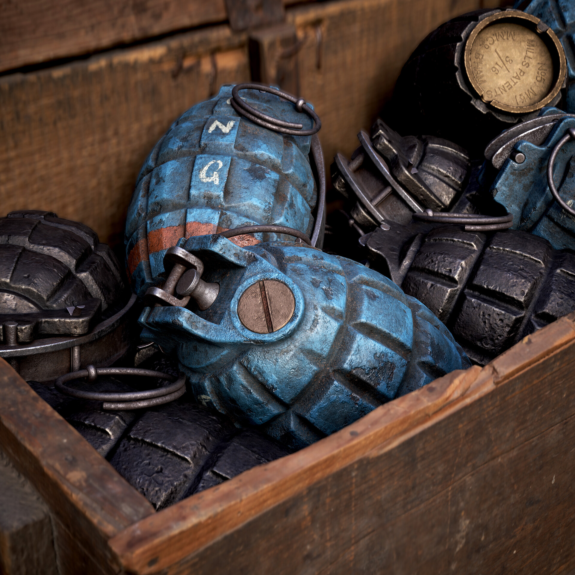 ArtStation - Mills Bomb