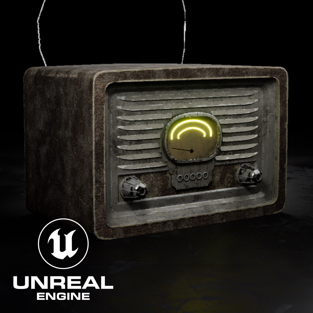 ArtStation - Fallout radio
