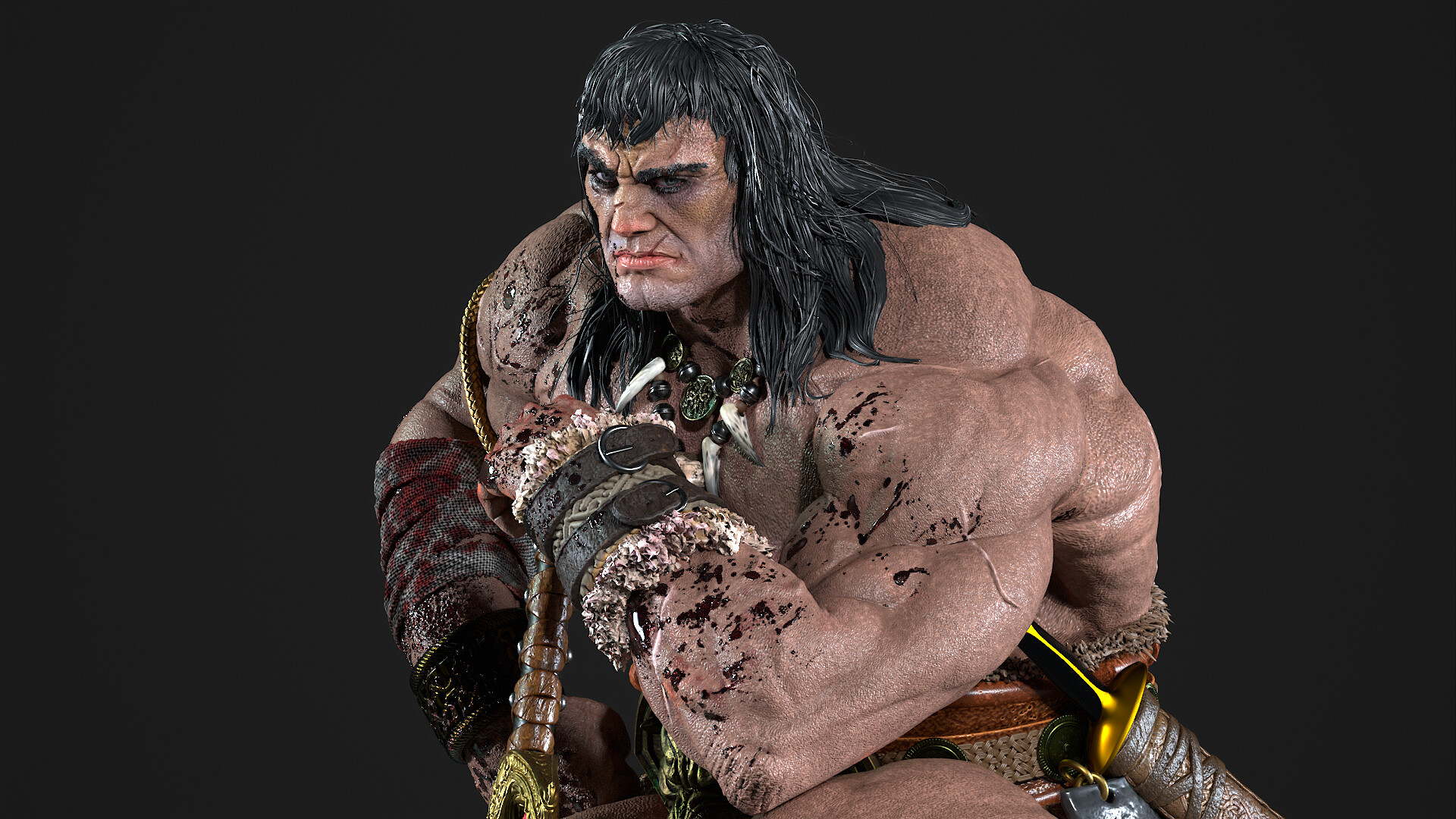 ArtStation - Conan - The Barbarian