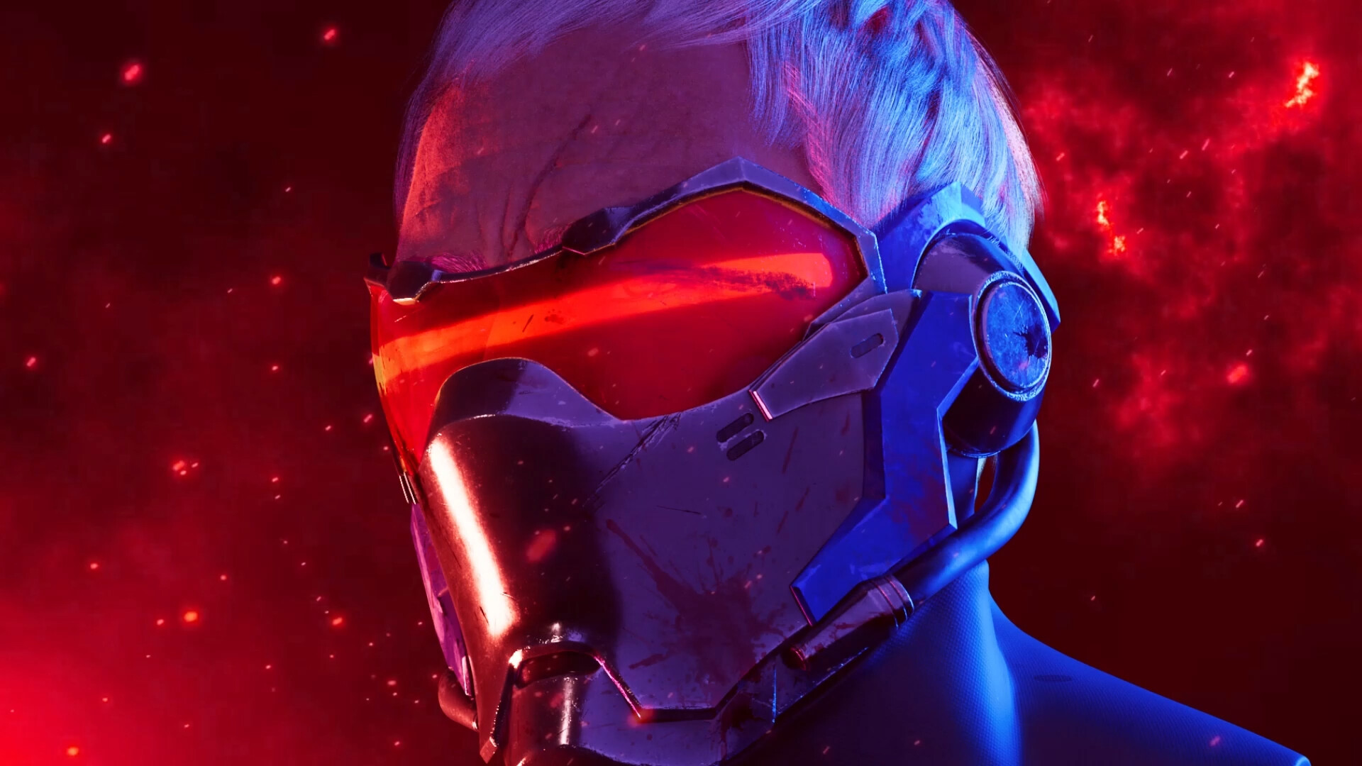 ArtStation - Overwatch - Soldier76 Mask (2024.05)