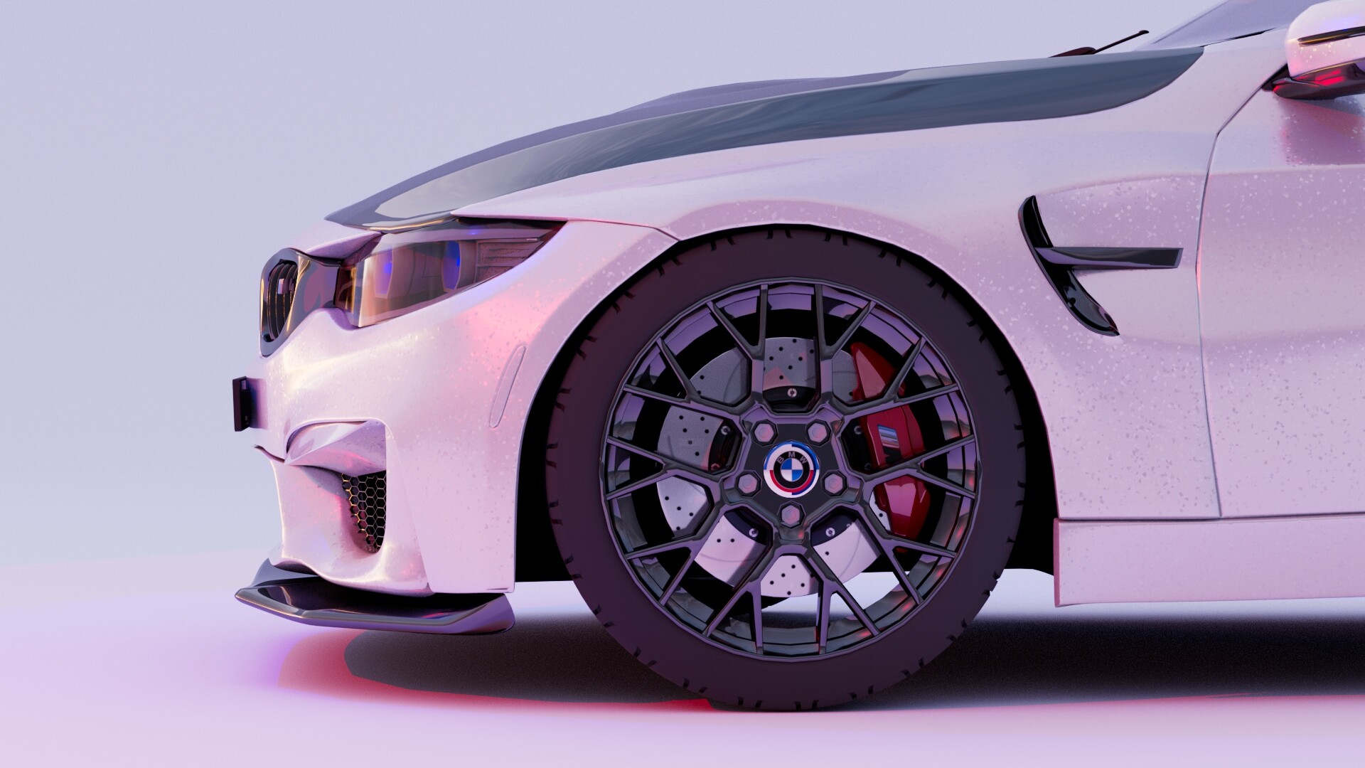 ArtStation - BMW M4 coupe