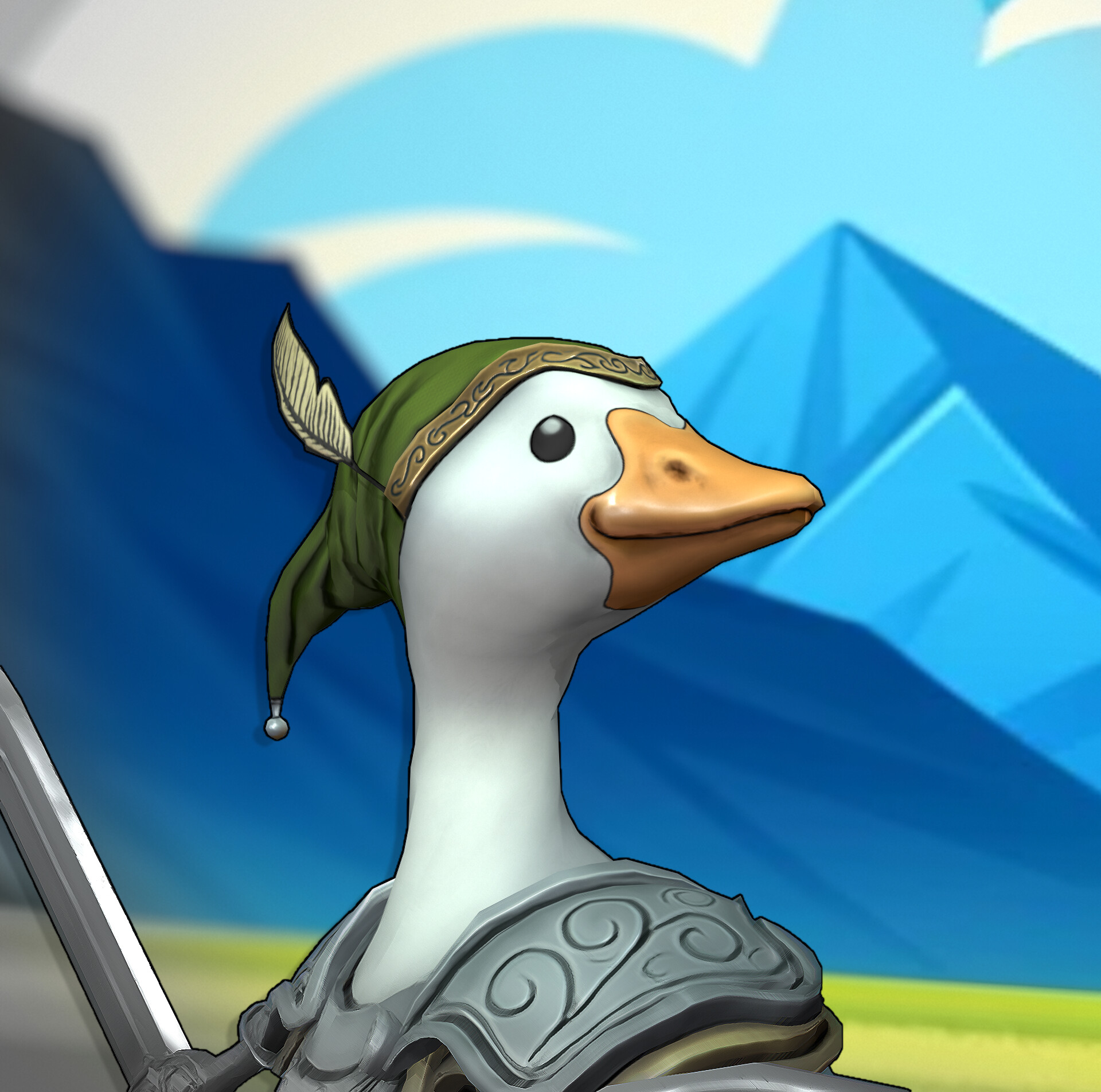 ArtStation - Brave Goose