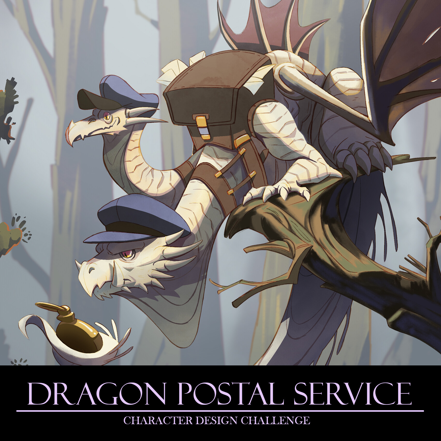 ArtStation - Dragon Postal Service