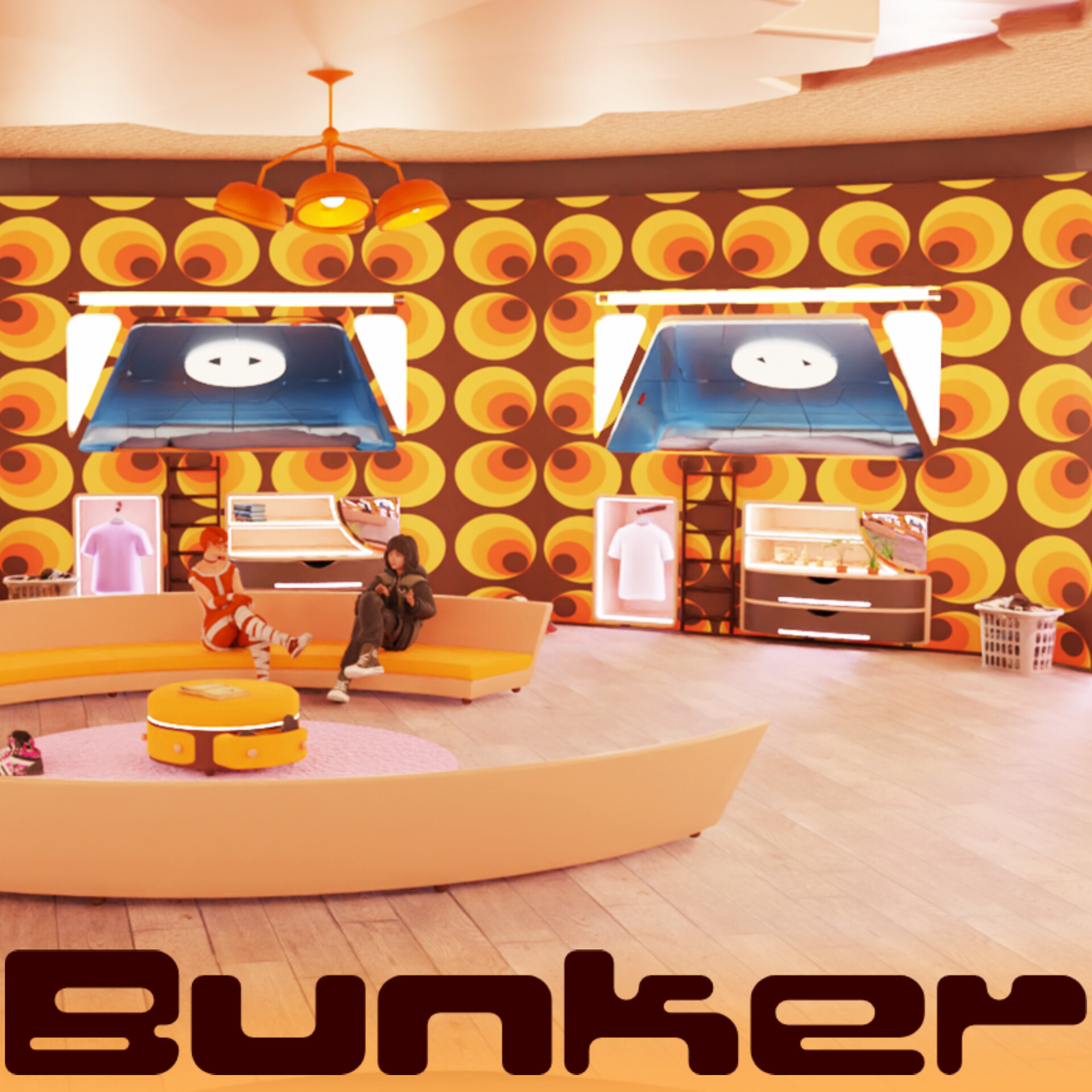 ArtStation - Bunker - The Bedroom