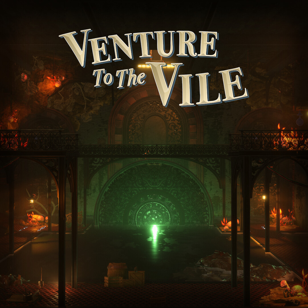 ArtStation - Venture To The Vile - Rainybrook Sewers