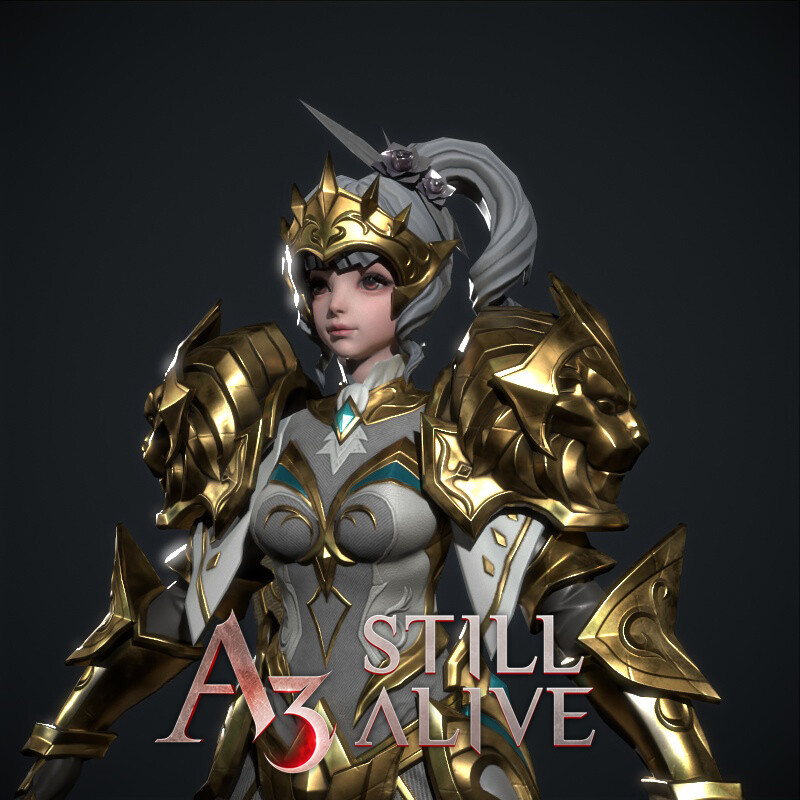 ArtStation - A3 Warrior Female