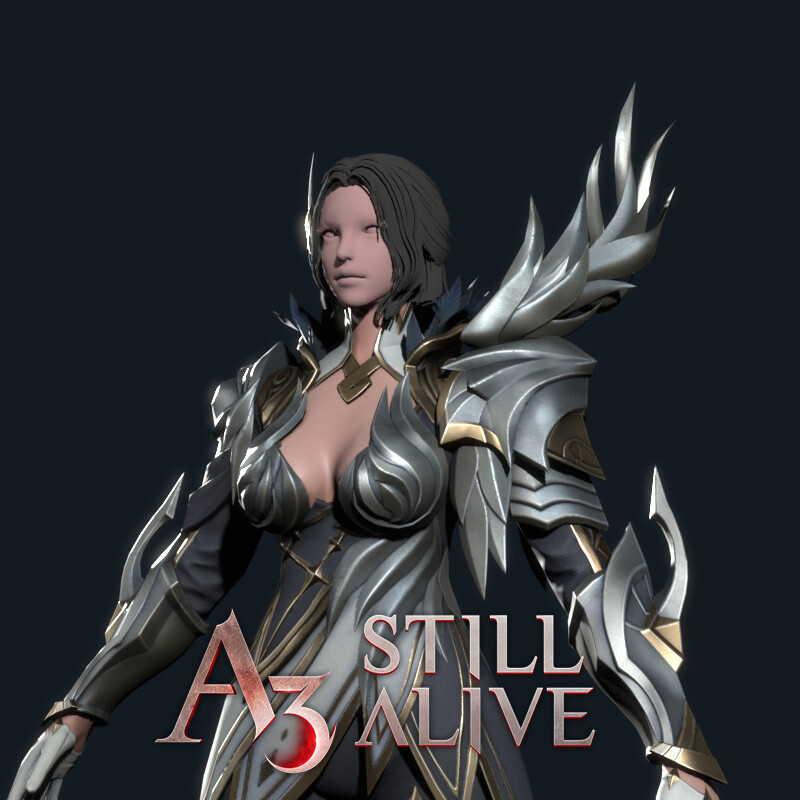 ArtStation - A3 Silverwing Guardian