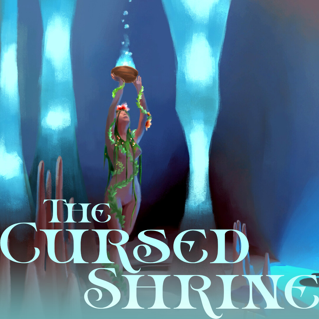 ArtStation - The Cursed Shrine - Healthy interior