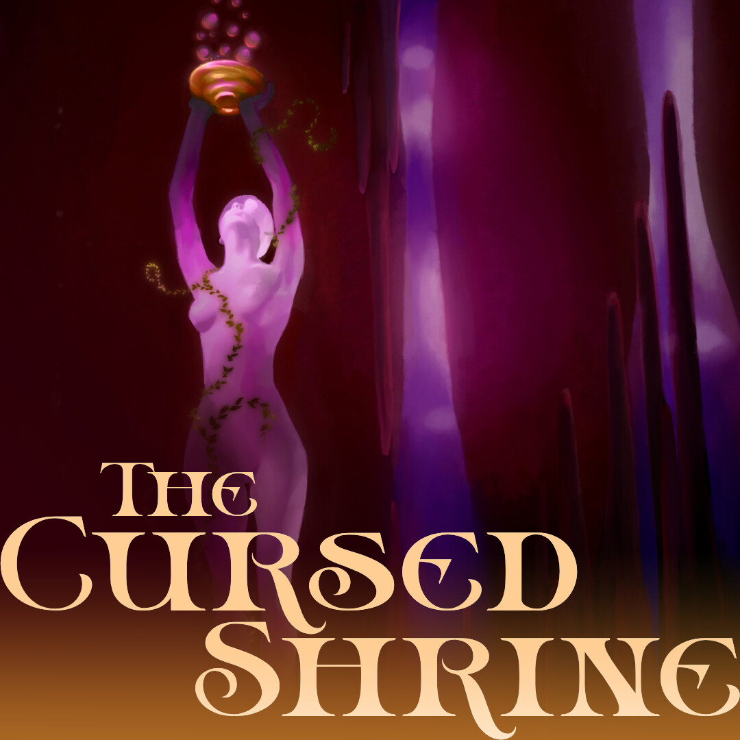 ArtStation - The Cursed Shrine - Cursed interior