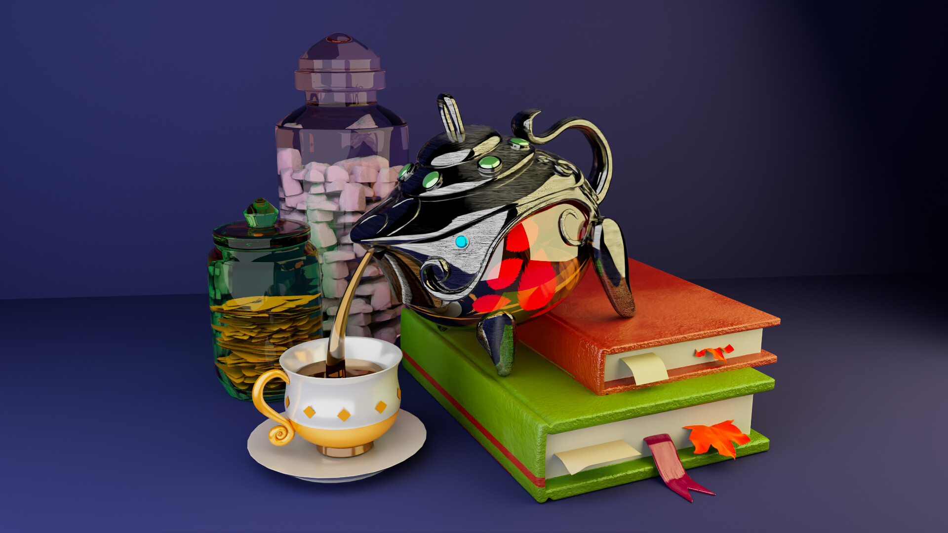 ArtStation - Shader Study - Teapot