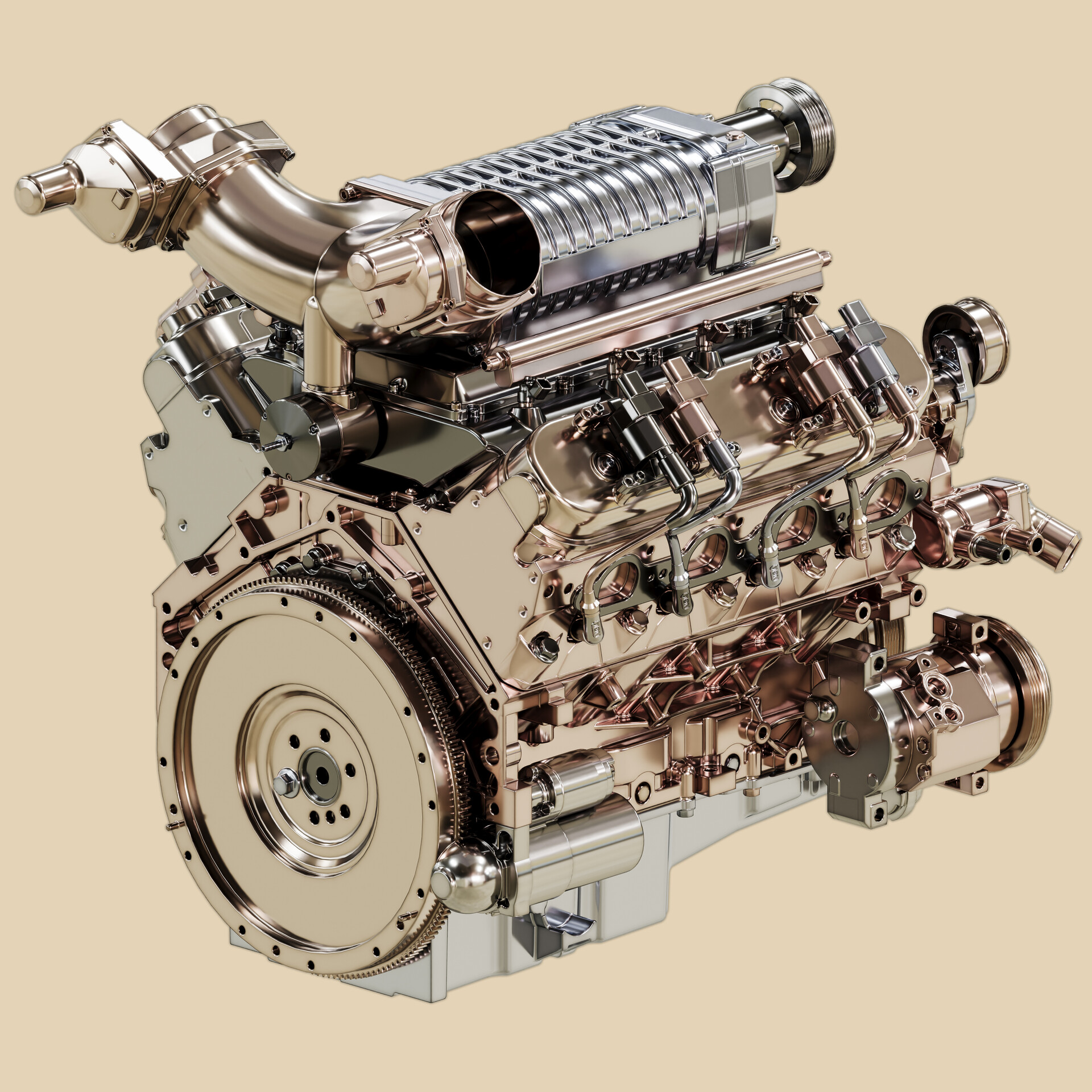 ArtStation - HARD SURFACE KITBASH - Engine Kit