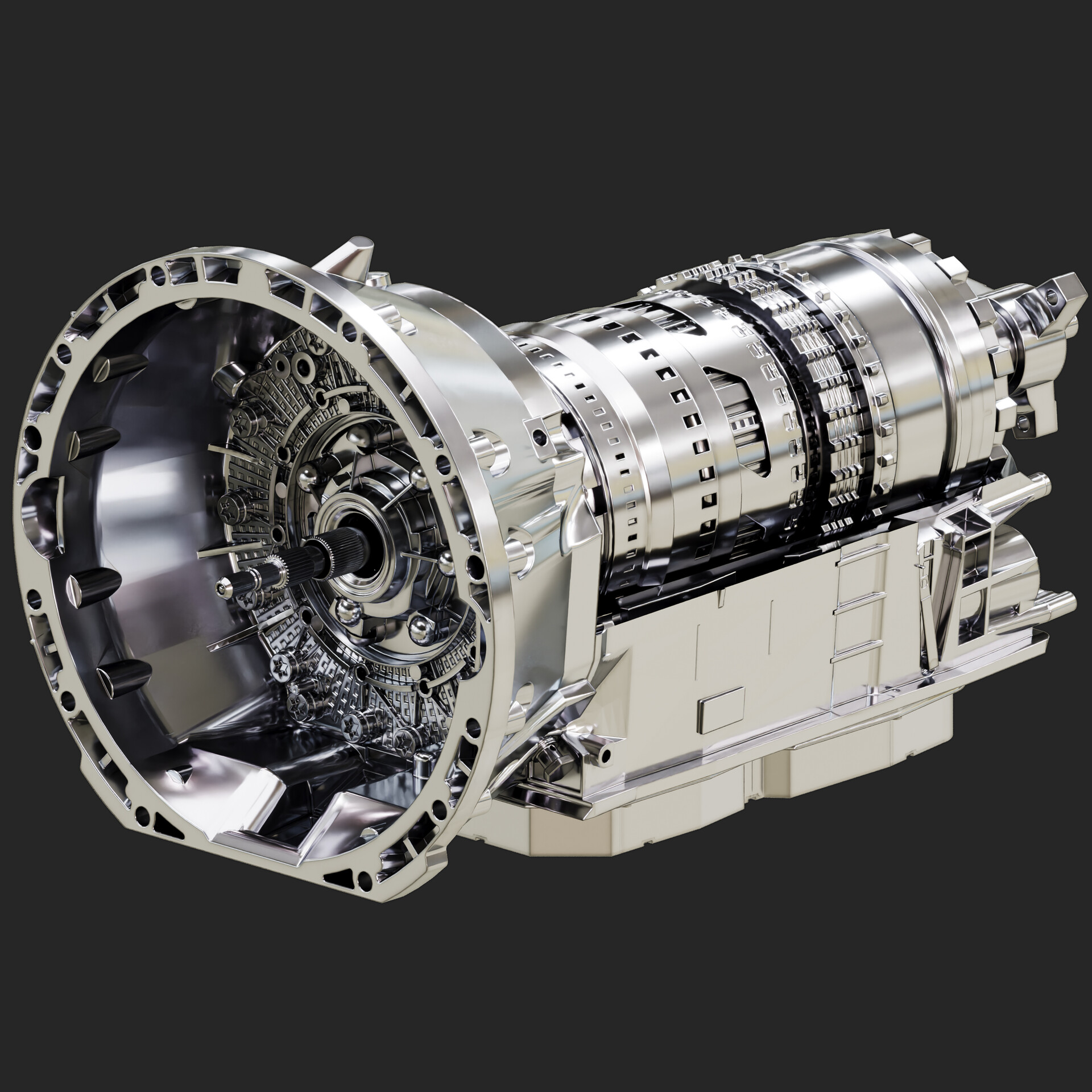 ArtStation - HARD SURFACE KITBASH - Engine Kit