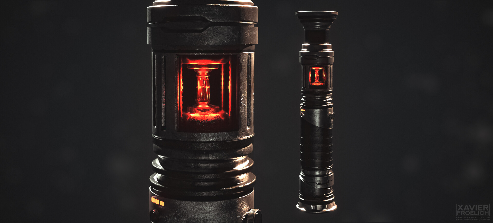 ArtStation - Sith LightSaber