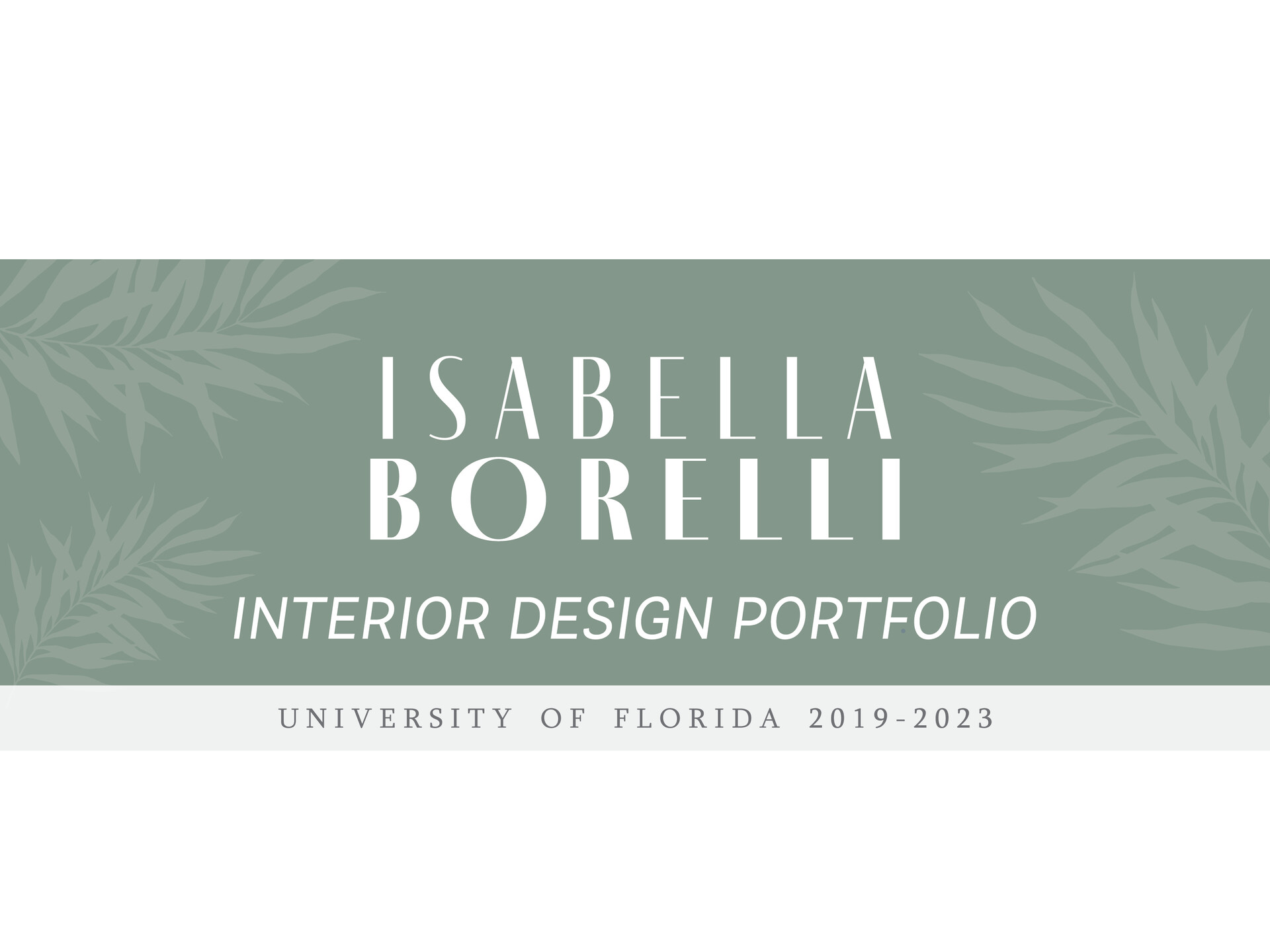 ArtStation - Interior Design Portfolio - University of Florida