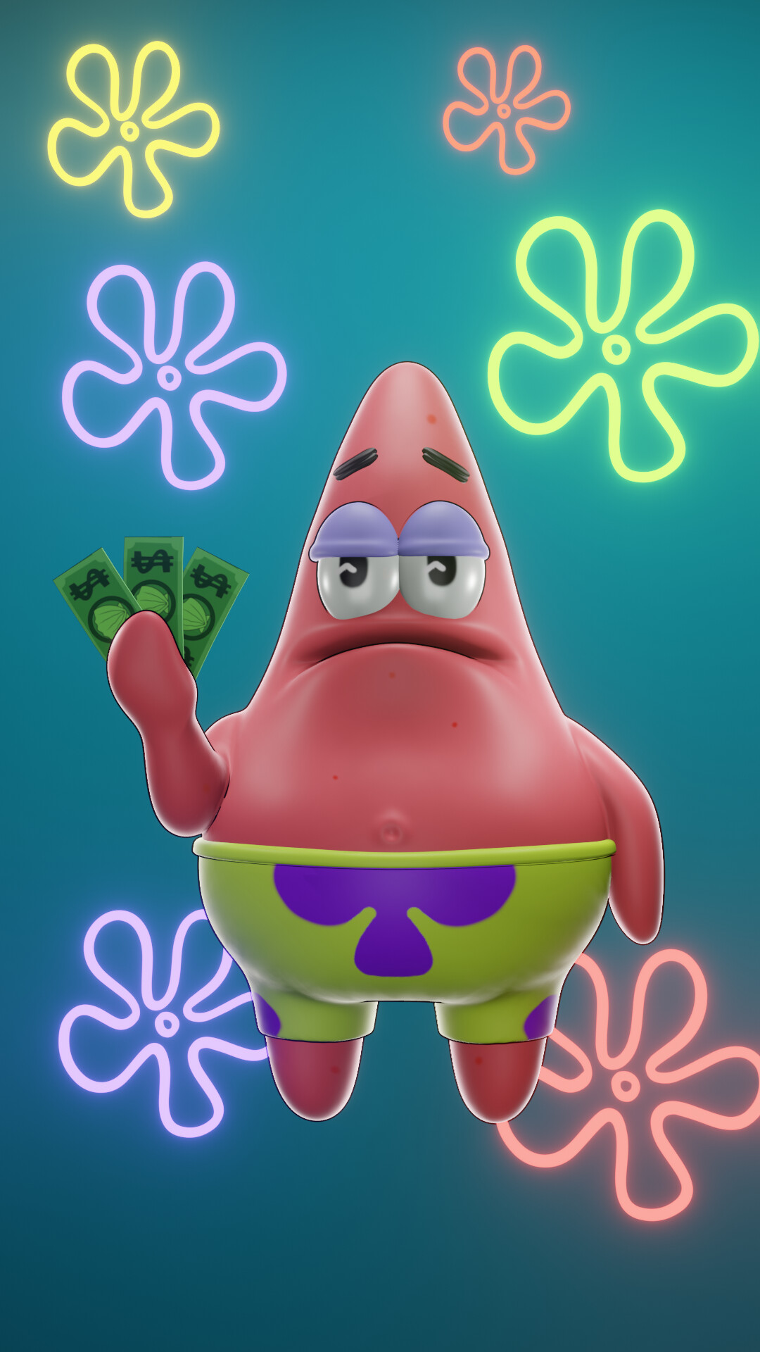 ArtStation - Patrick Star 3D sculpt.