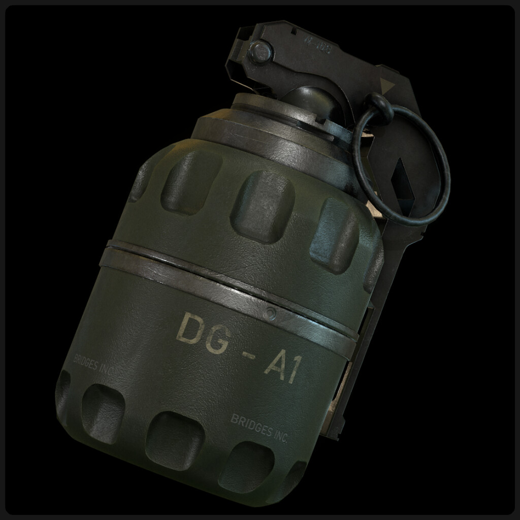 ArtStation - Realistic Grenade