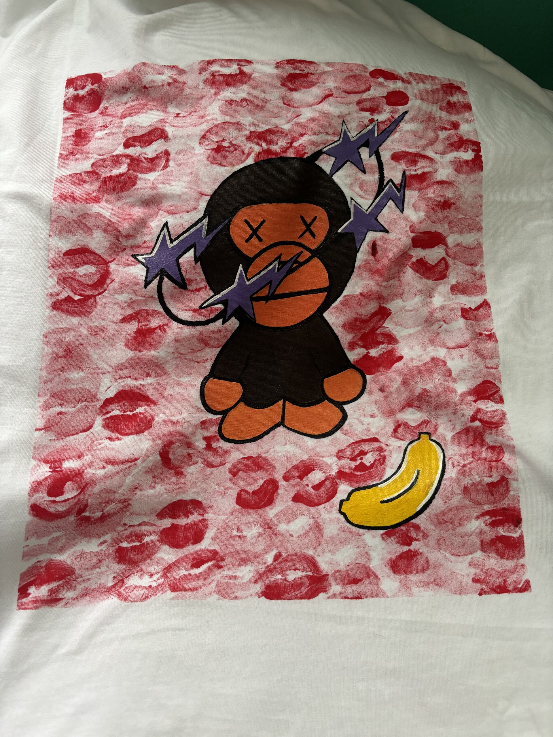 ArtStation - Bape kissy shirt