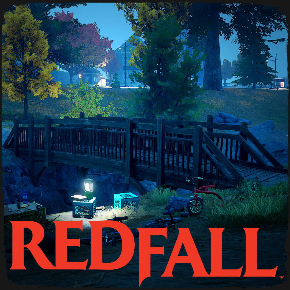 ArtStation - Redfall - Worldbuilding