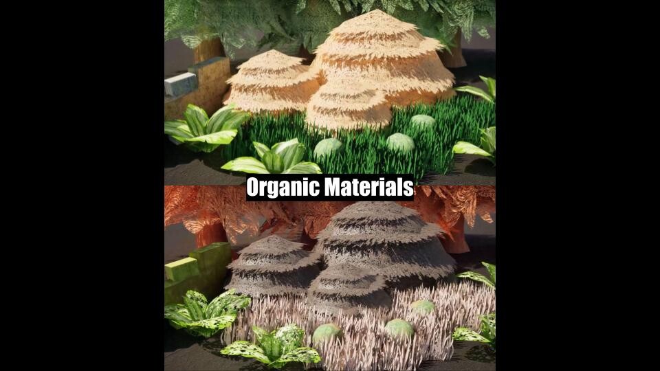 ArtStation - Organic Materials