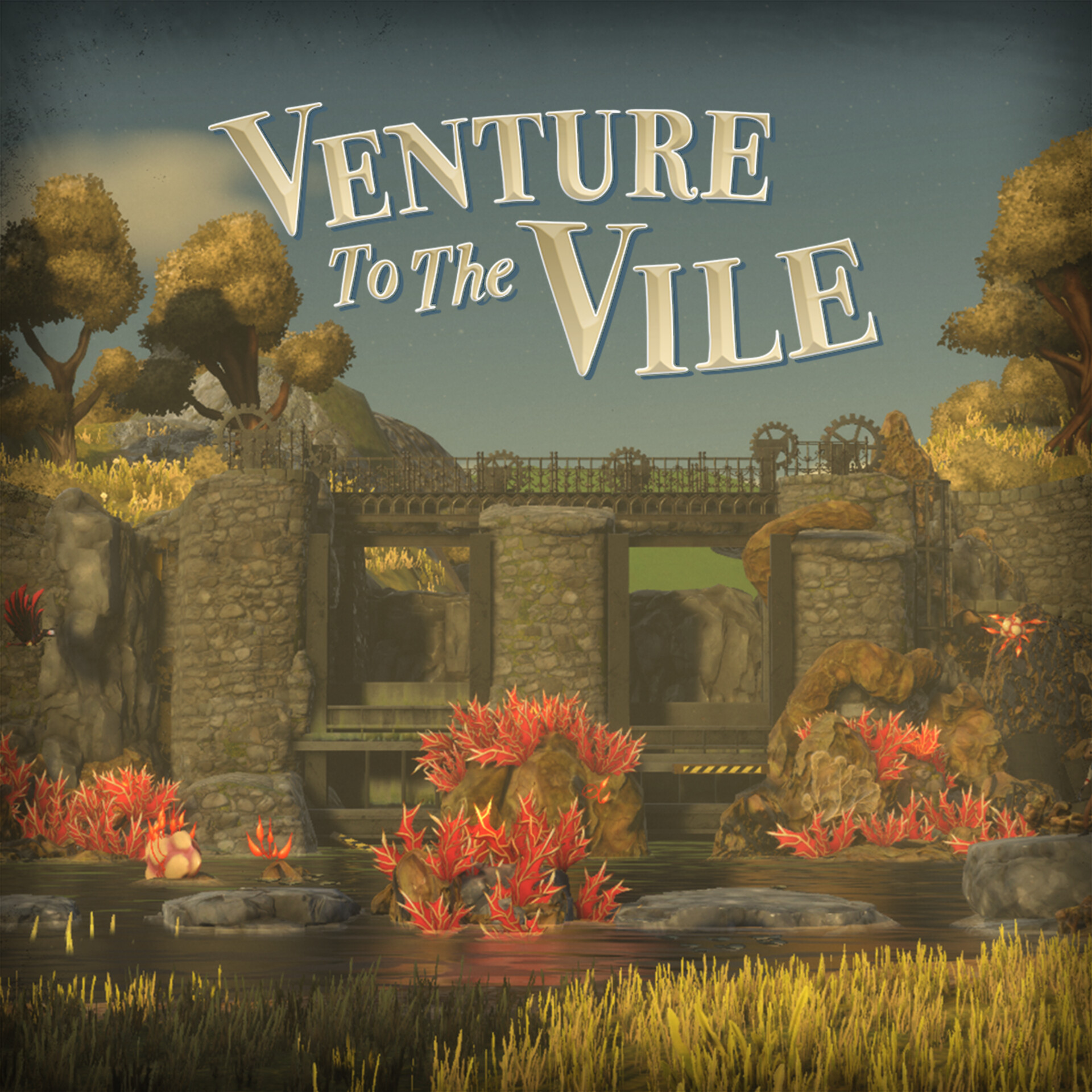 ArtStation - Venture To The Vile - Winding Creek Gardens