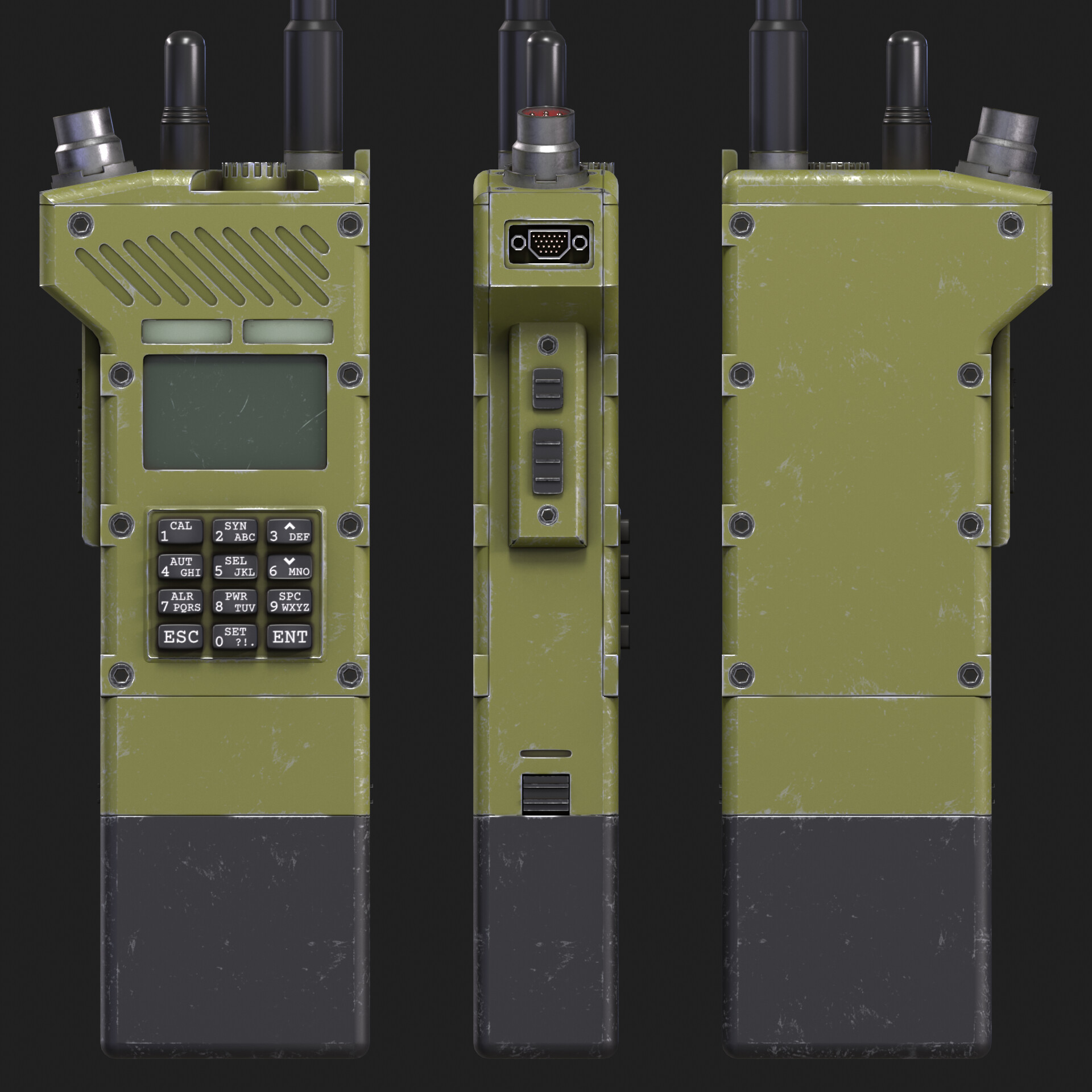 ArtStation - Military Walkie-talkie