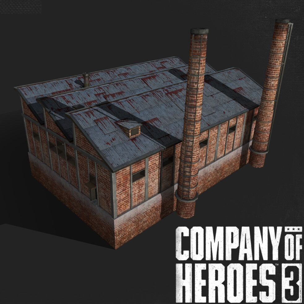 ArtStation - Company of Heroes 3 - Structure and Props