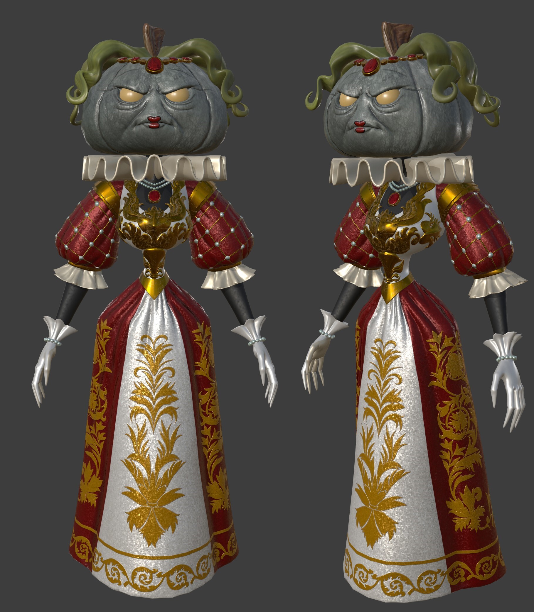 ArtStation - Lady Gray Skin