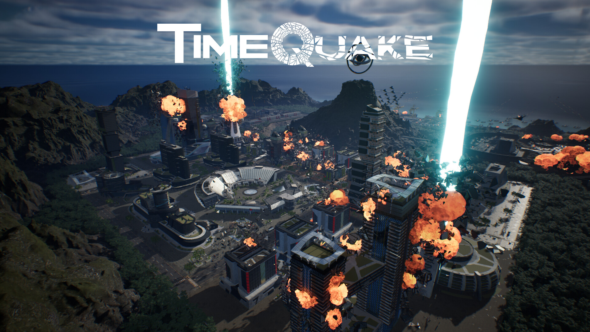 ArtStation - Timequake- Infinity Island- RnD District