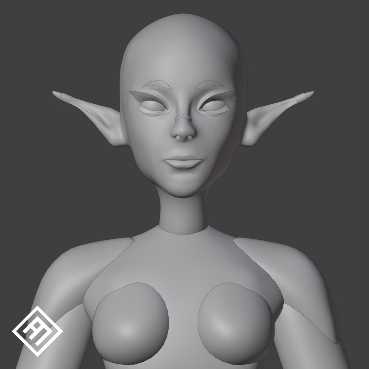ArtStation - Humanoid topology practice