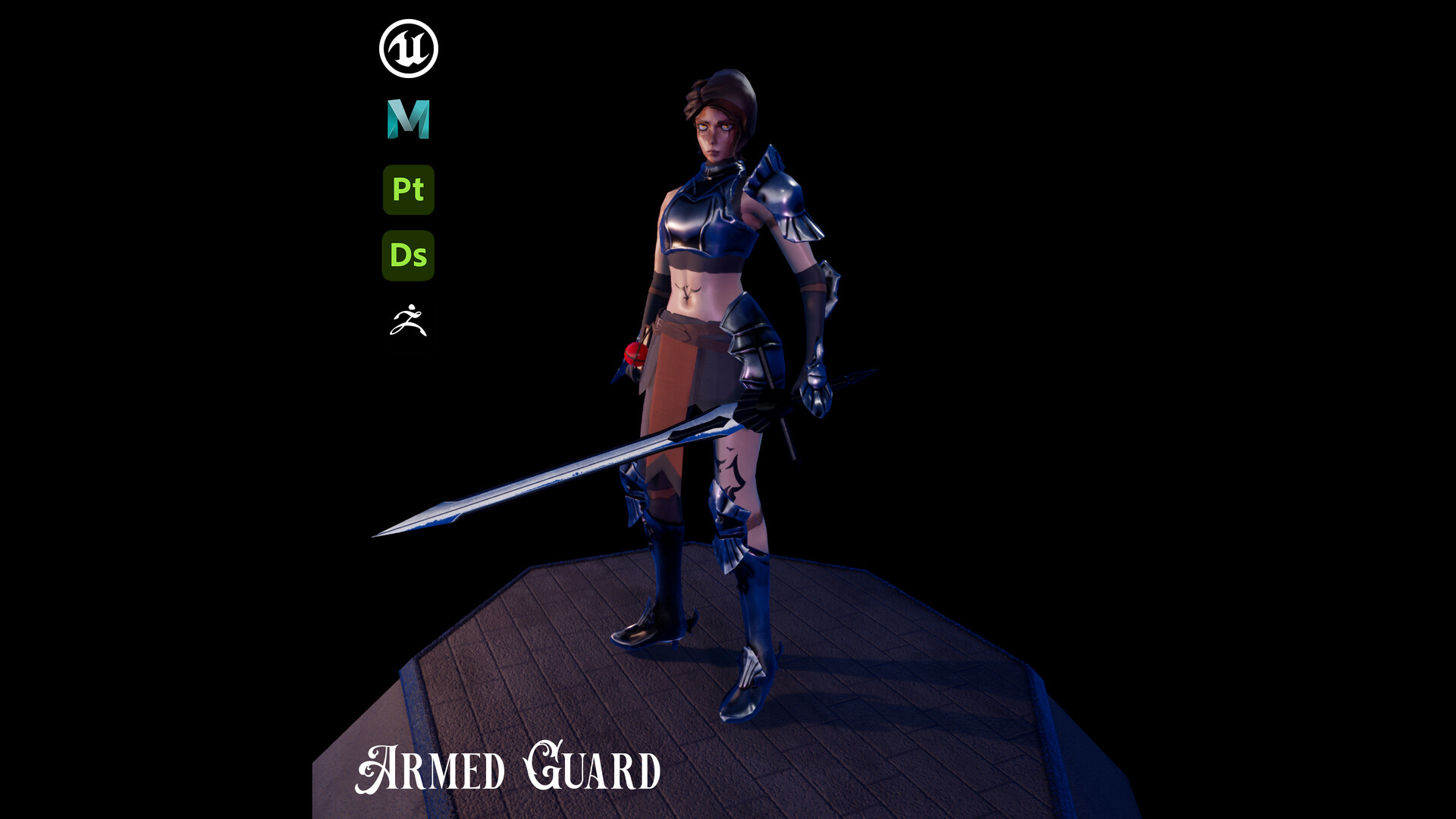 ArtStation - Armed Guard