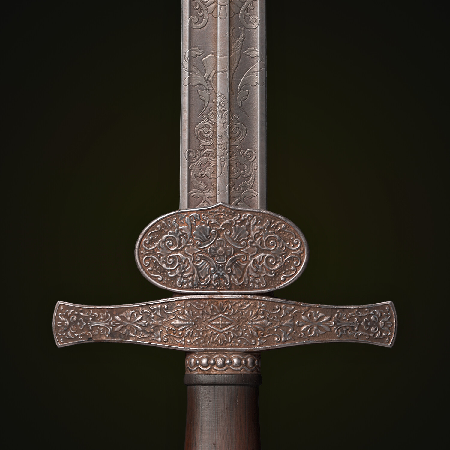 ArtStation - Ornamental Hunting Dagger