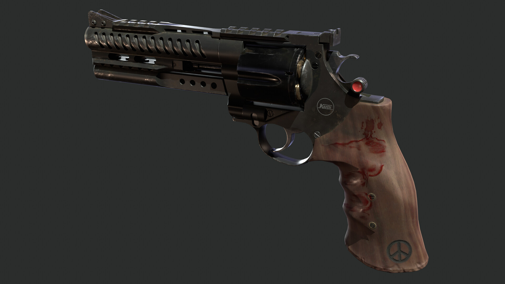 ArtStation - Korth NXR .44 Magnum 6" Nighthawk custom