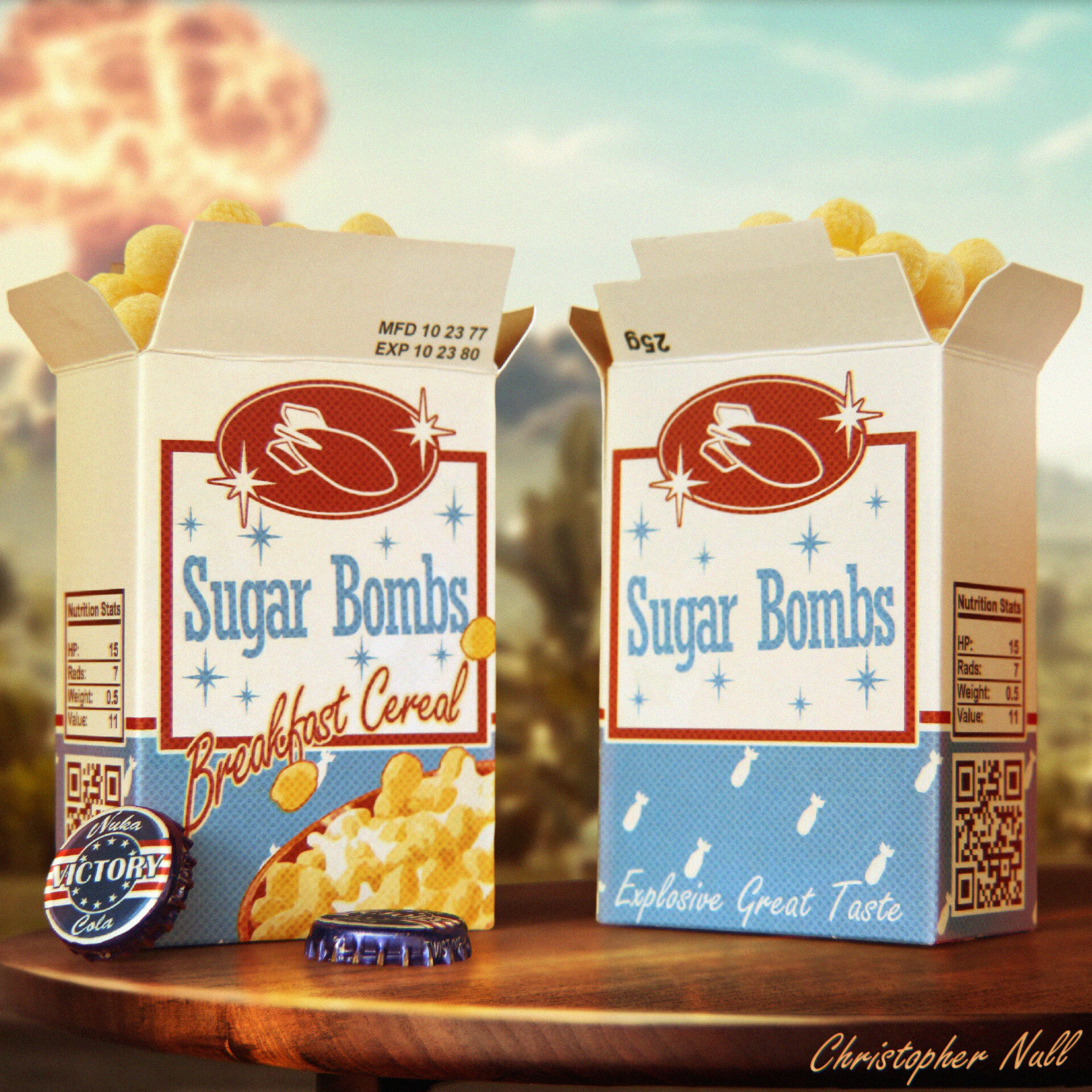 ArtStation - Fallout Snacks