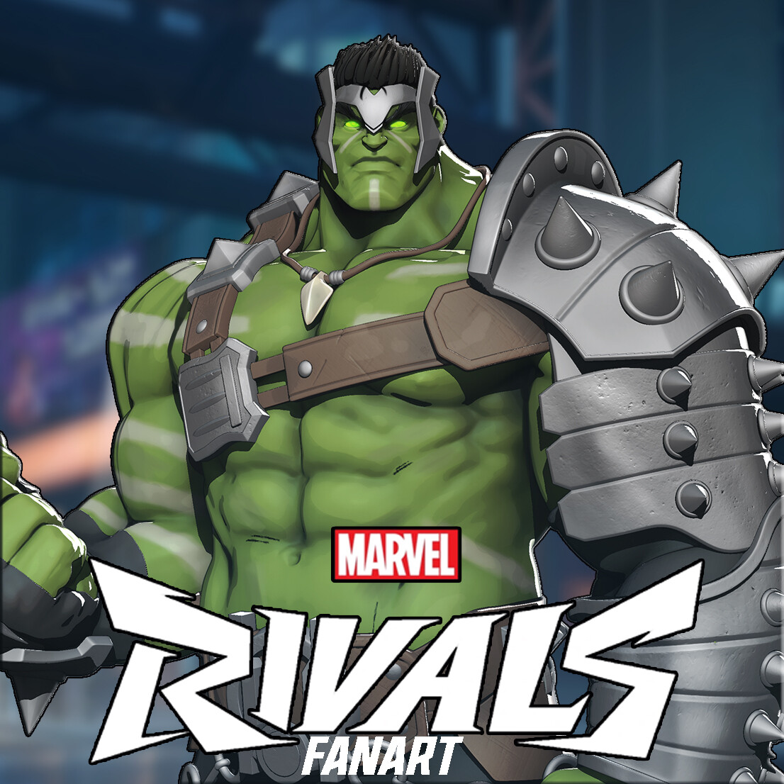 ArtStation - Hulk - Marvel Rivals - Fanart