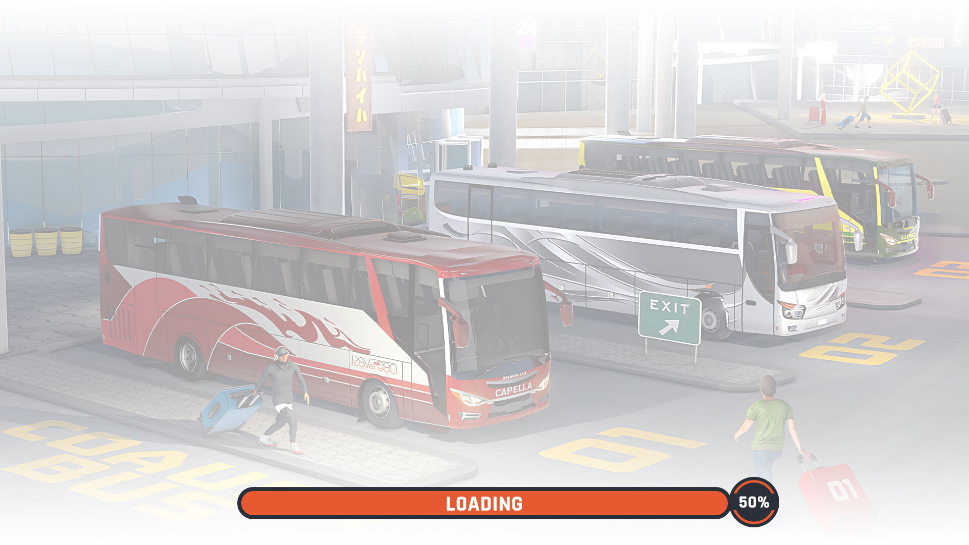 ArtStation - Bus Driving Simulator UI/UX