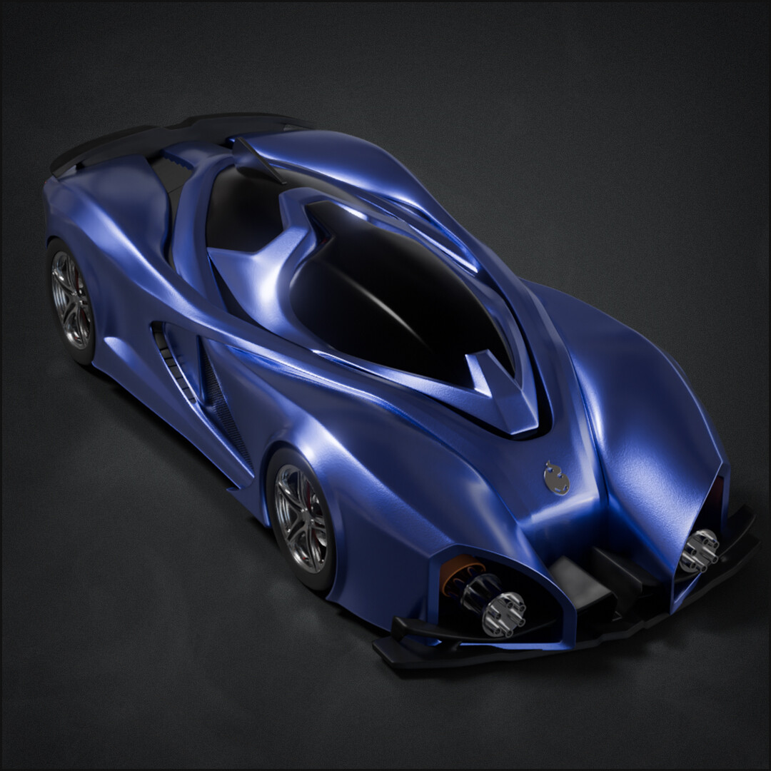 ArtStation - Futuristic Car