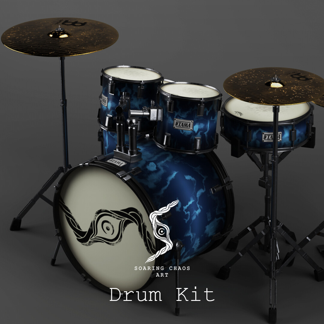ArtStation - Drum Kit