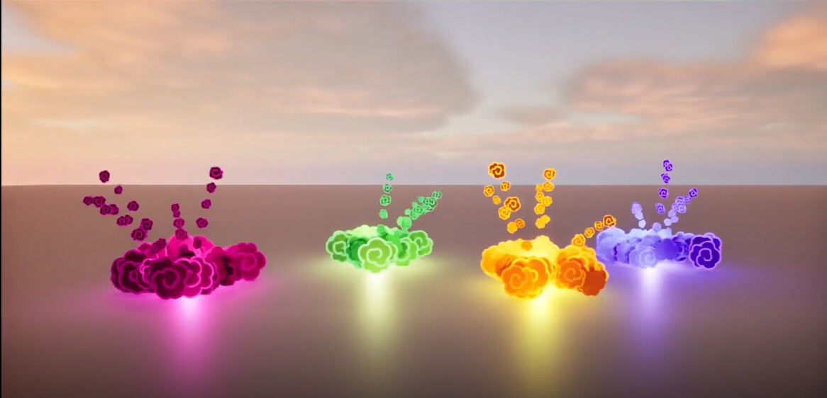 ArtStation - Stylized "POOF" effect