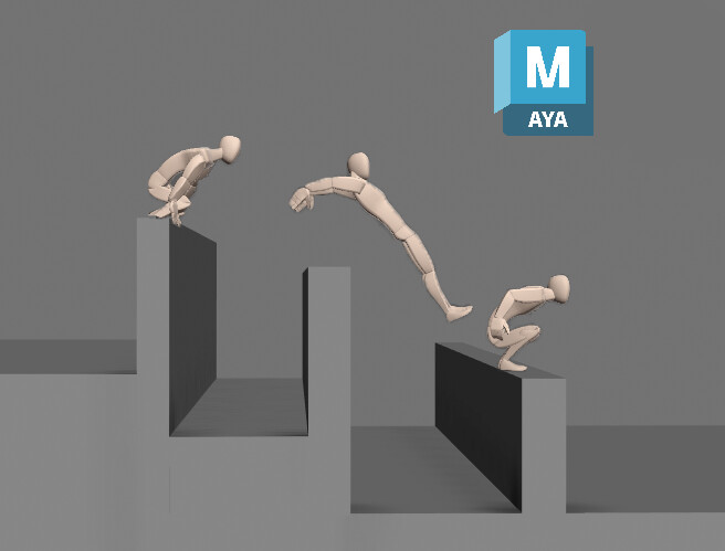 ArtStation - Parkour keyframe animation