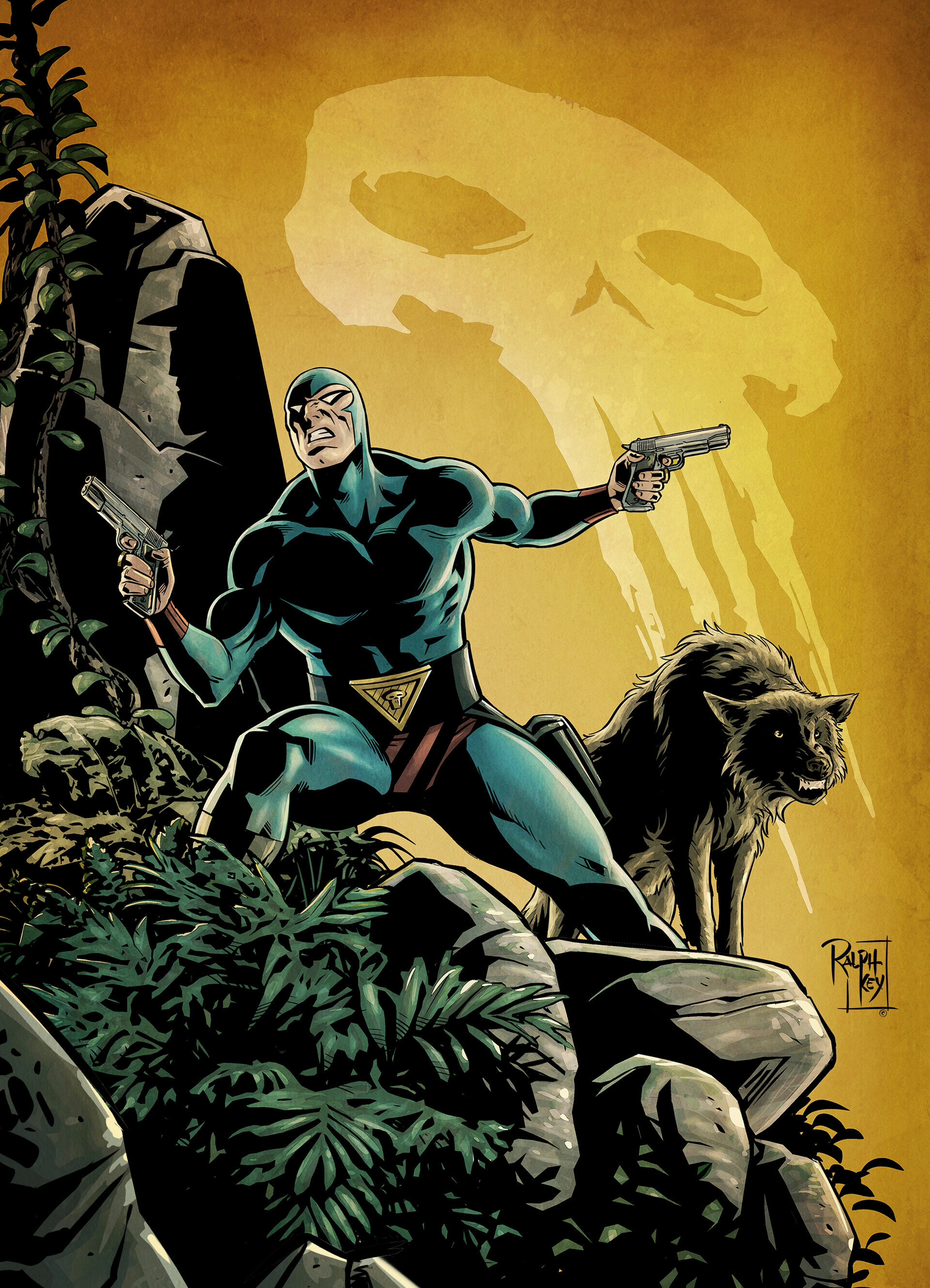 ArtStation - The Phantom Lee Falk’s Collector's Card