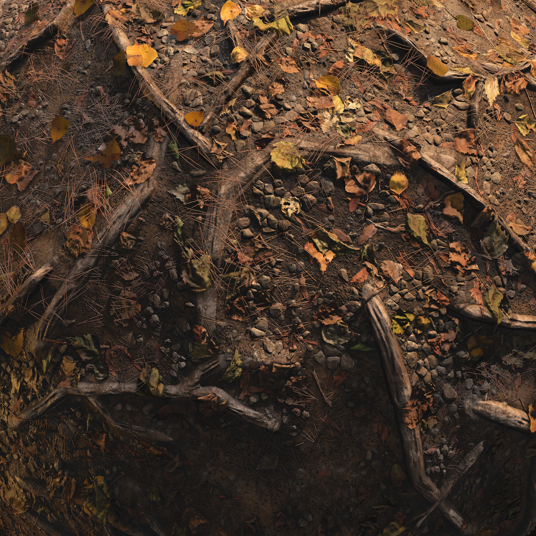 ArtStation - Forest ground material