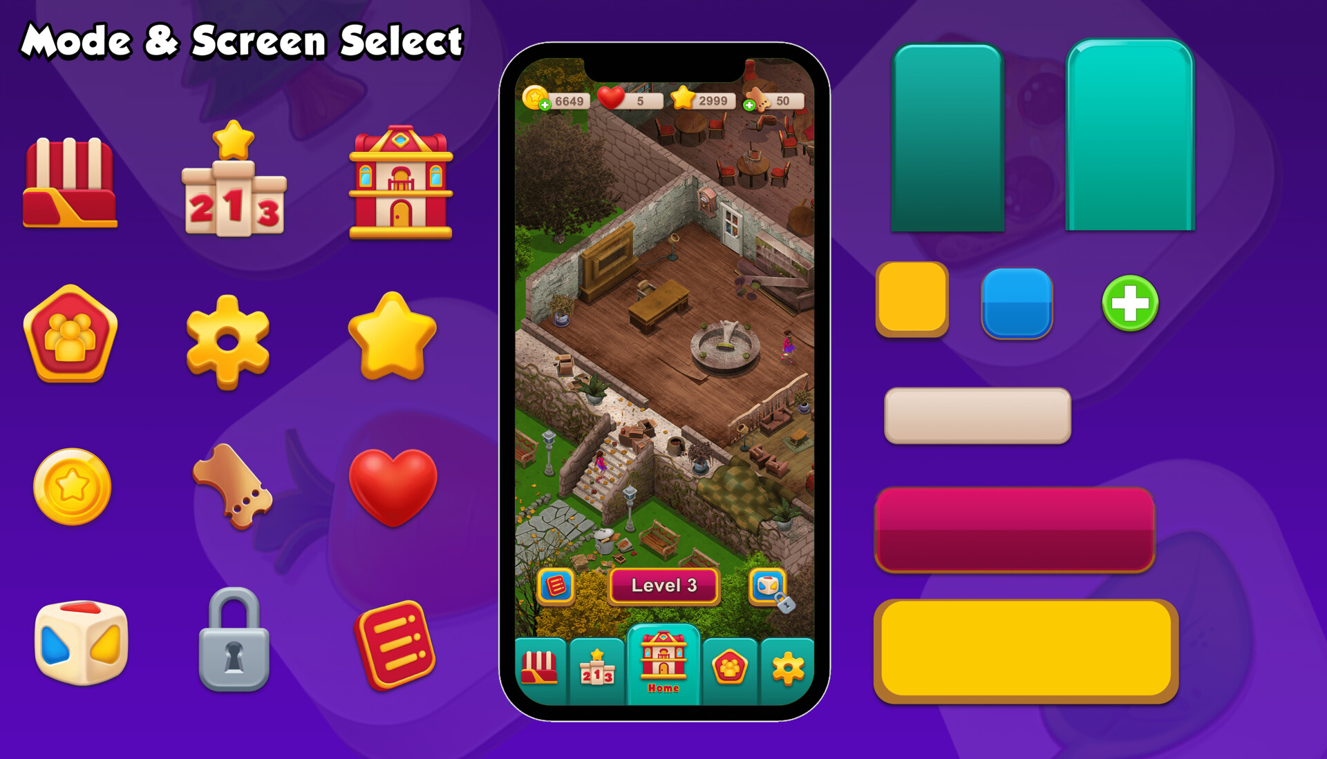 ArtStation - Game - UI and other art