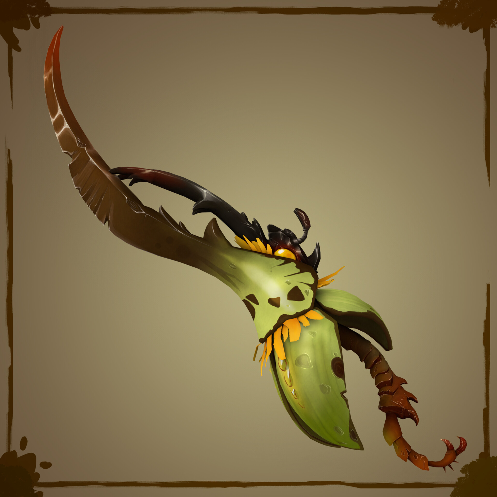 ArtStation - Beetle Blade, Swordtember Fanart