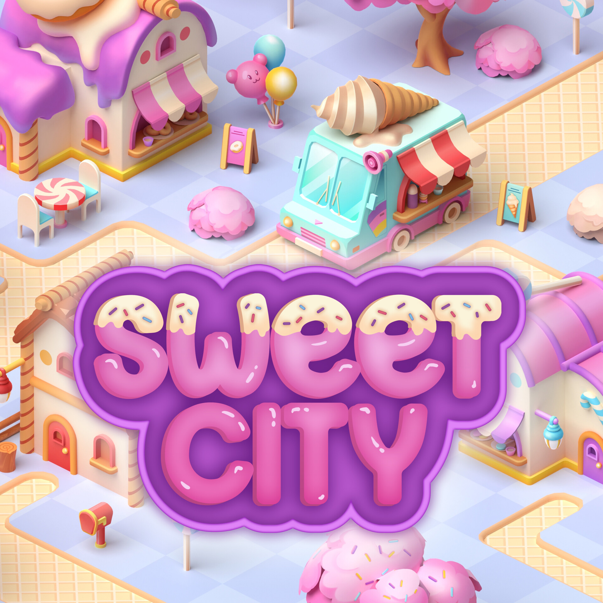 ArtStation - Sweet city