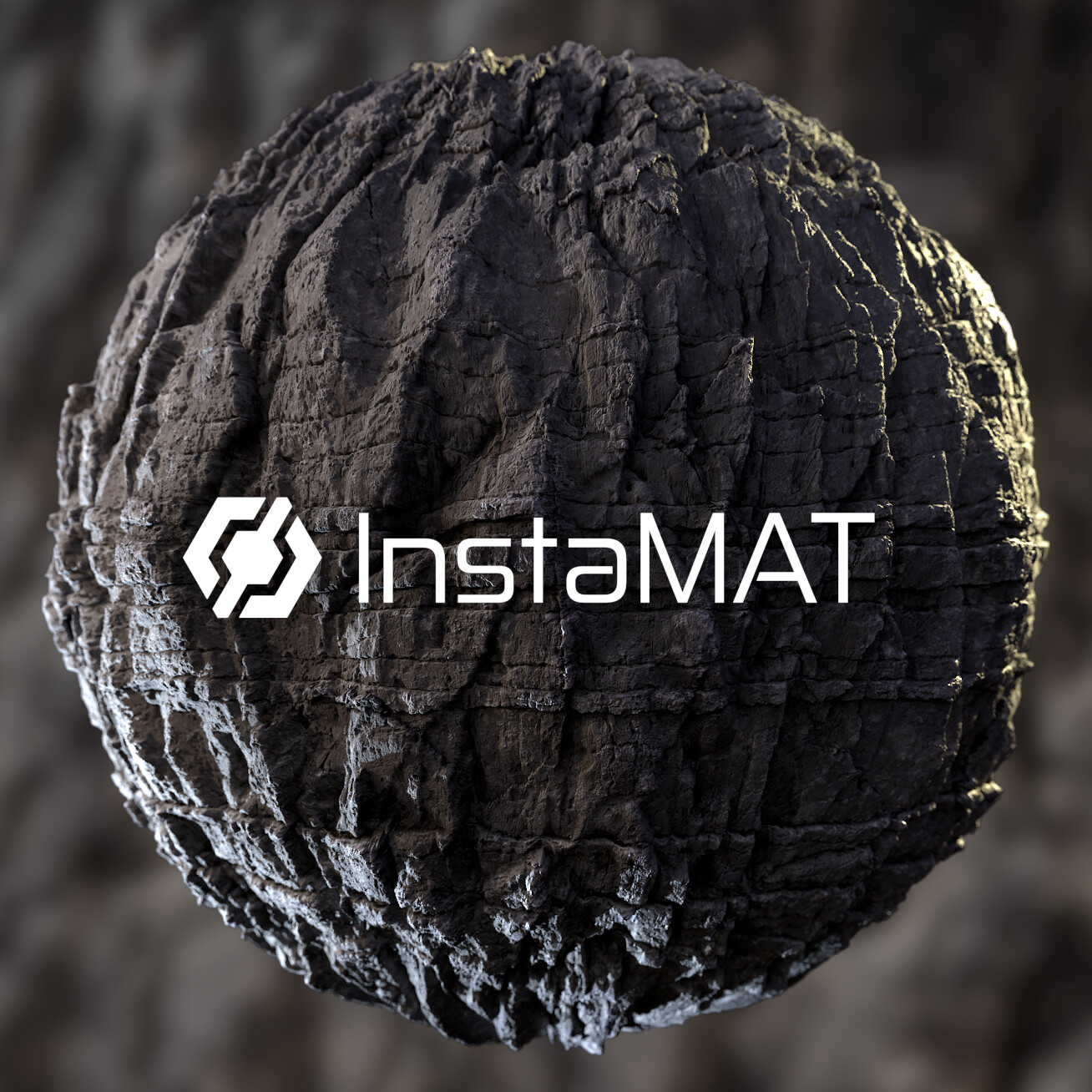 ArtStation - Harsh Mountain Rock Cliff PBR Material made with InstaMAT