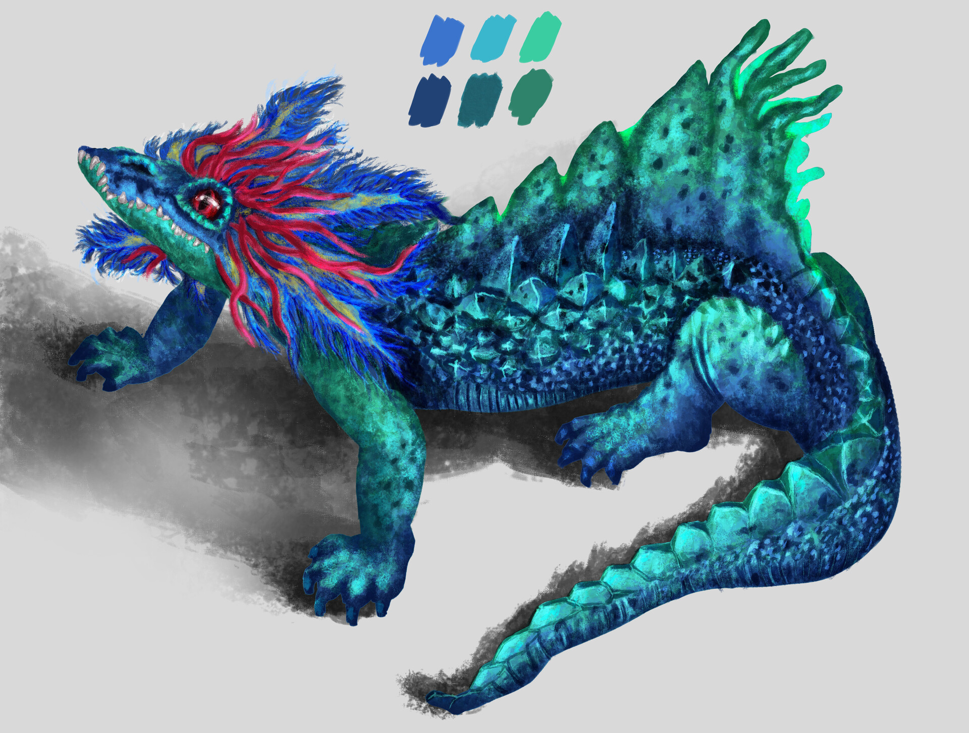 ArtStation - Creature design - Biddrina